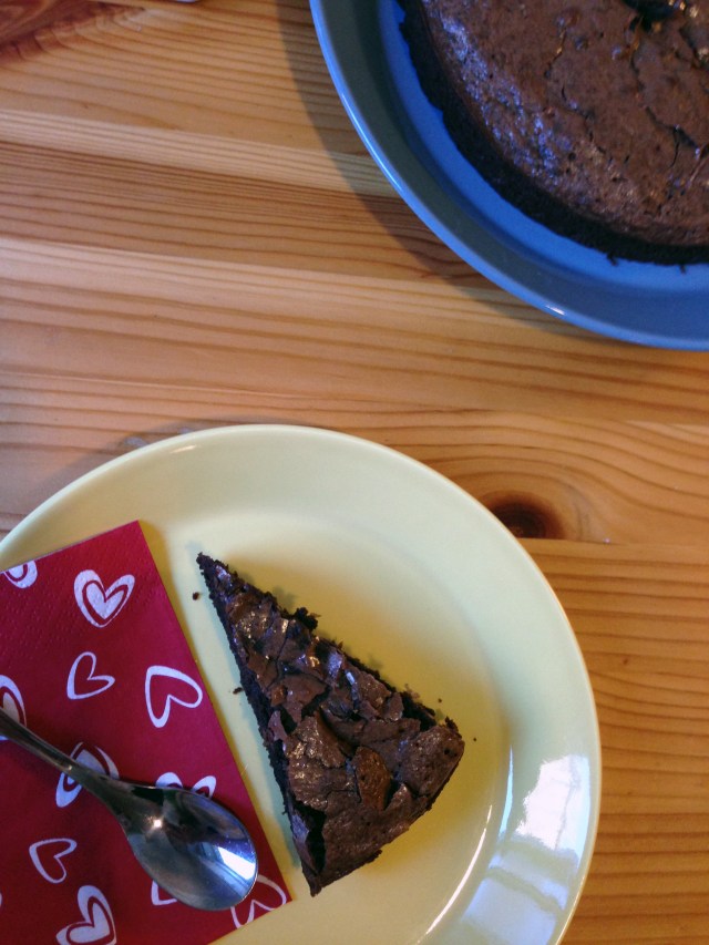“Kladdkaka” – Mud Cake, in Malin’s Kitchen | My Dear Kitchen in Helsinki