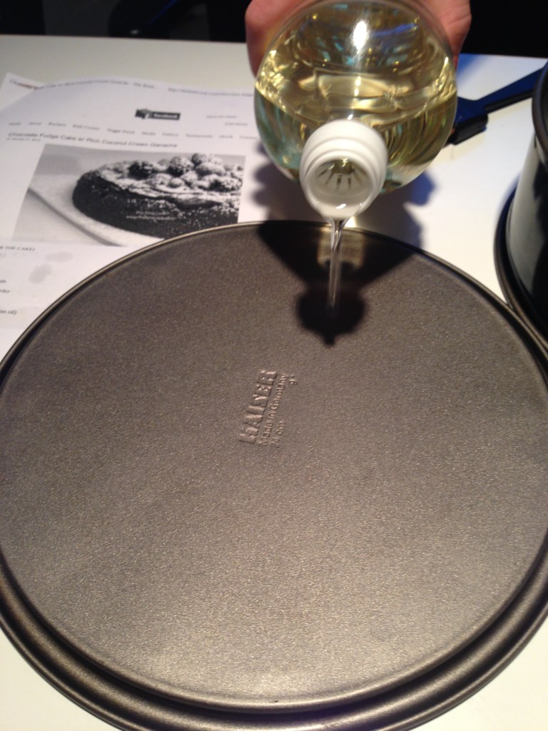 Chocolate Fudge Cake with Coconut Cream Ganache – Getting Chocolatey ...