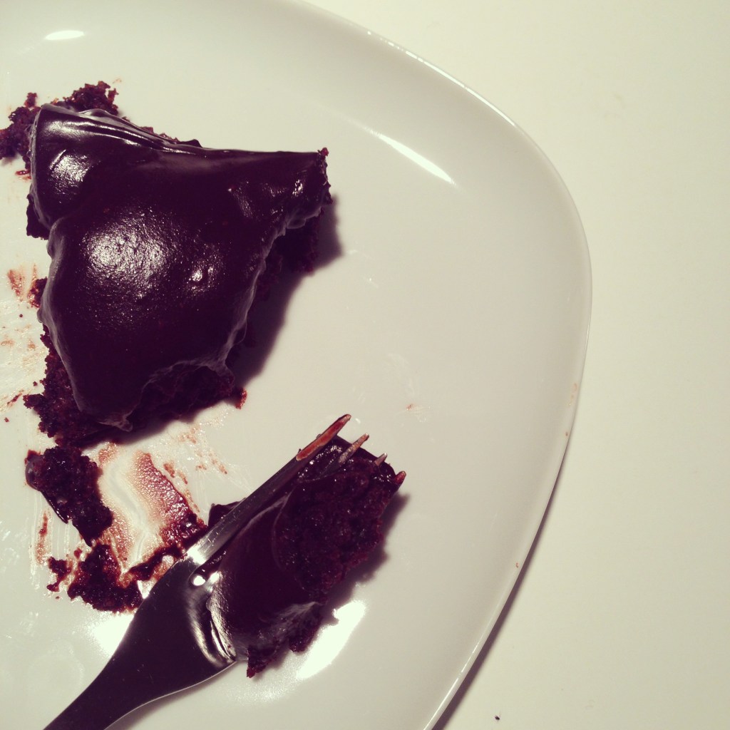 Chocolate Fudge Cake with Coconut Cream Ganache – Getting Chocolatey ...