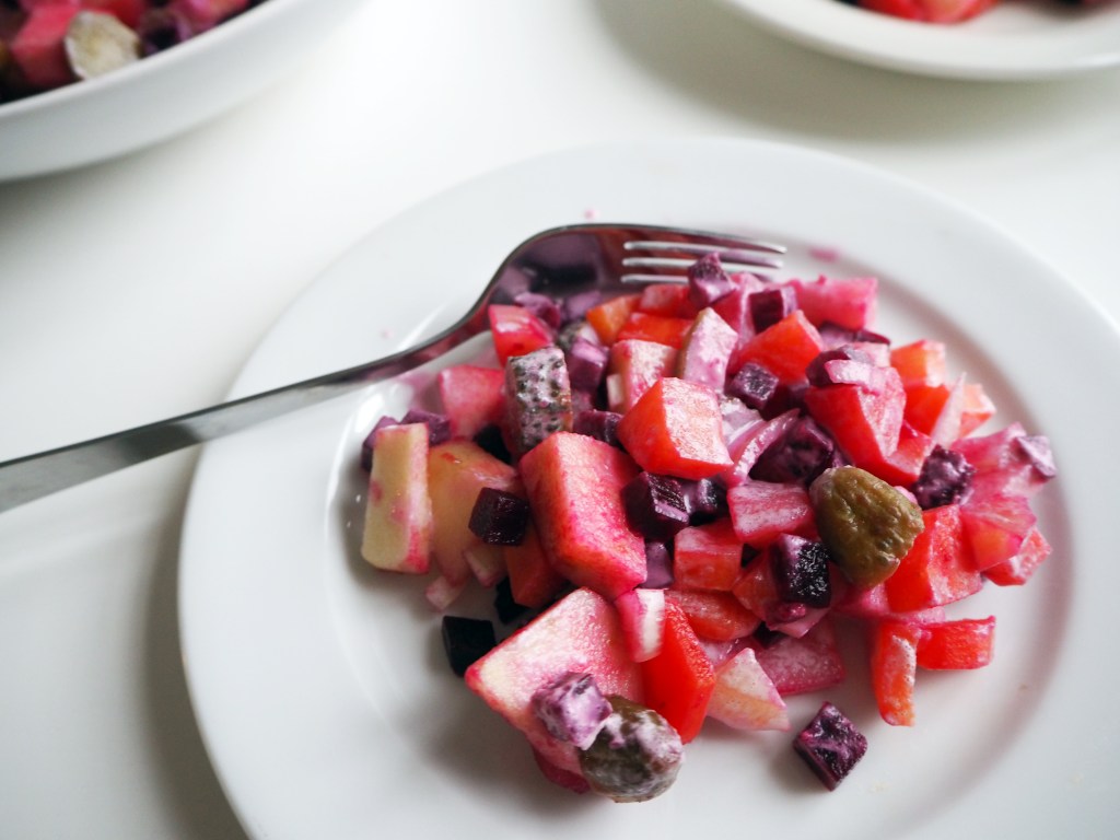 Rosolli Salad – Colourful Finnish Salad For Christmas Table | My Dear ...