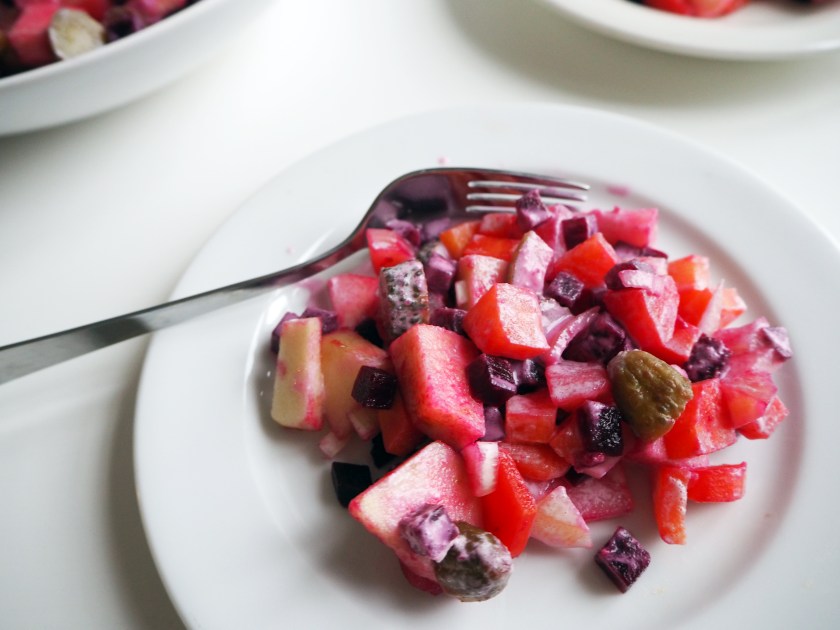 Rosolli Salad – Colourful Finnish Salad For Christmas Table | My Dear ...