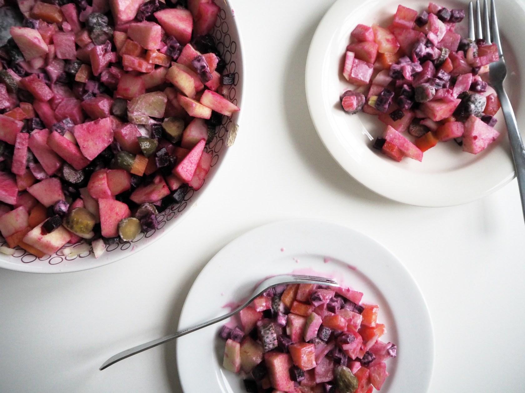 Rosolli Salad – Colourful Finnish Salad For Christmas Table | My Dear ...