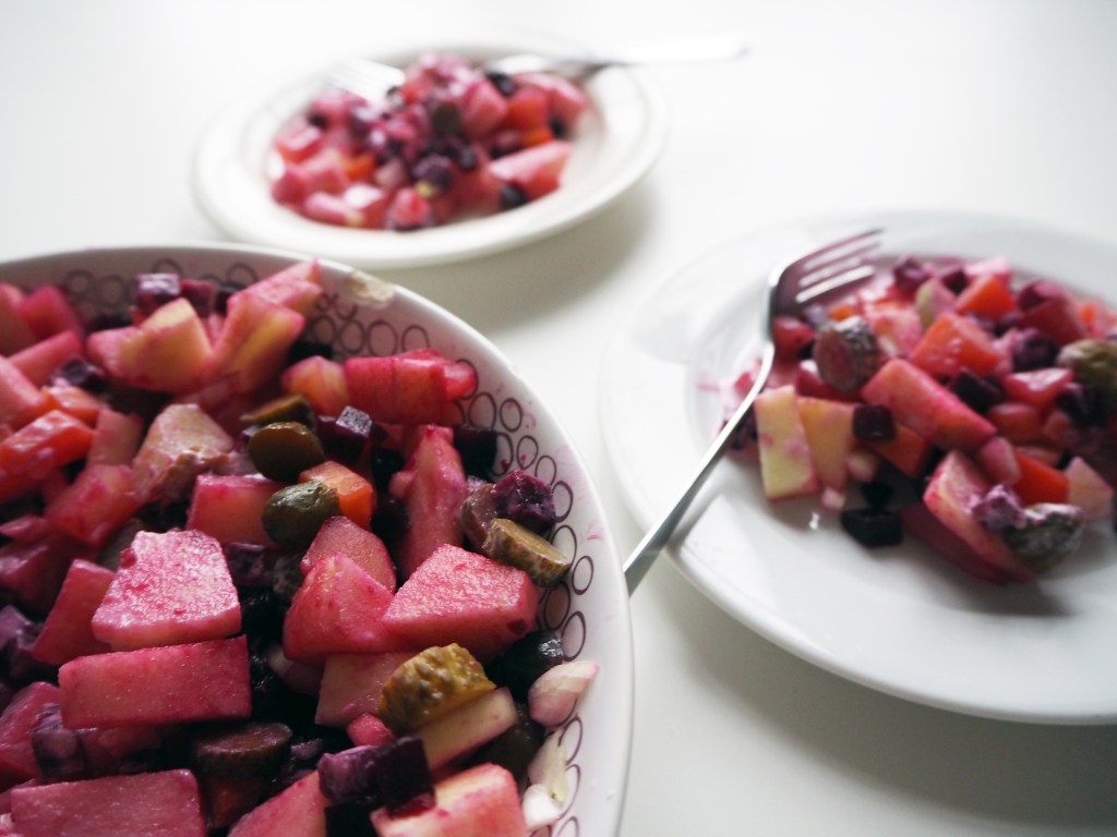 Rosolli Salad – Colourful Finnish Salad For Christmas Table | My Dear ...