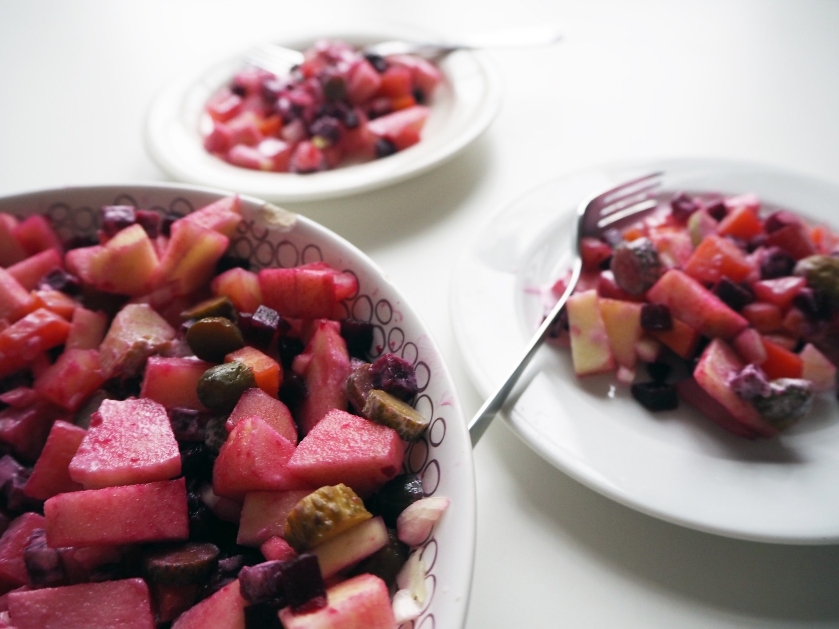 Rosolli Salad – Colourful Finnish Salad For Christmas Table | My Dear ...