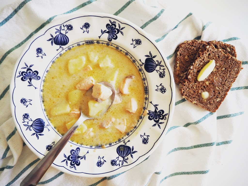Lohikeitto / Finnish Salmon Soup – Traditional Minus Dill | My Dear ...
