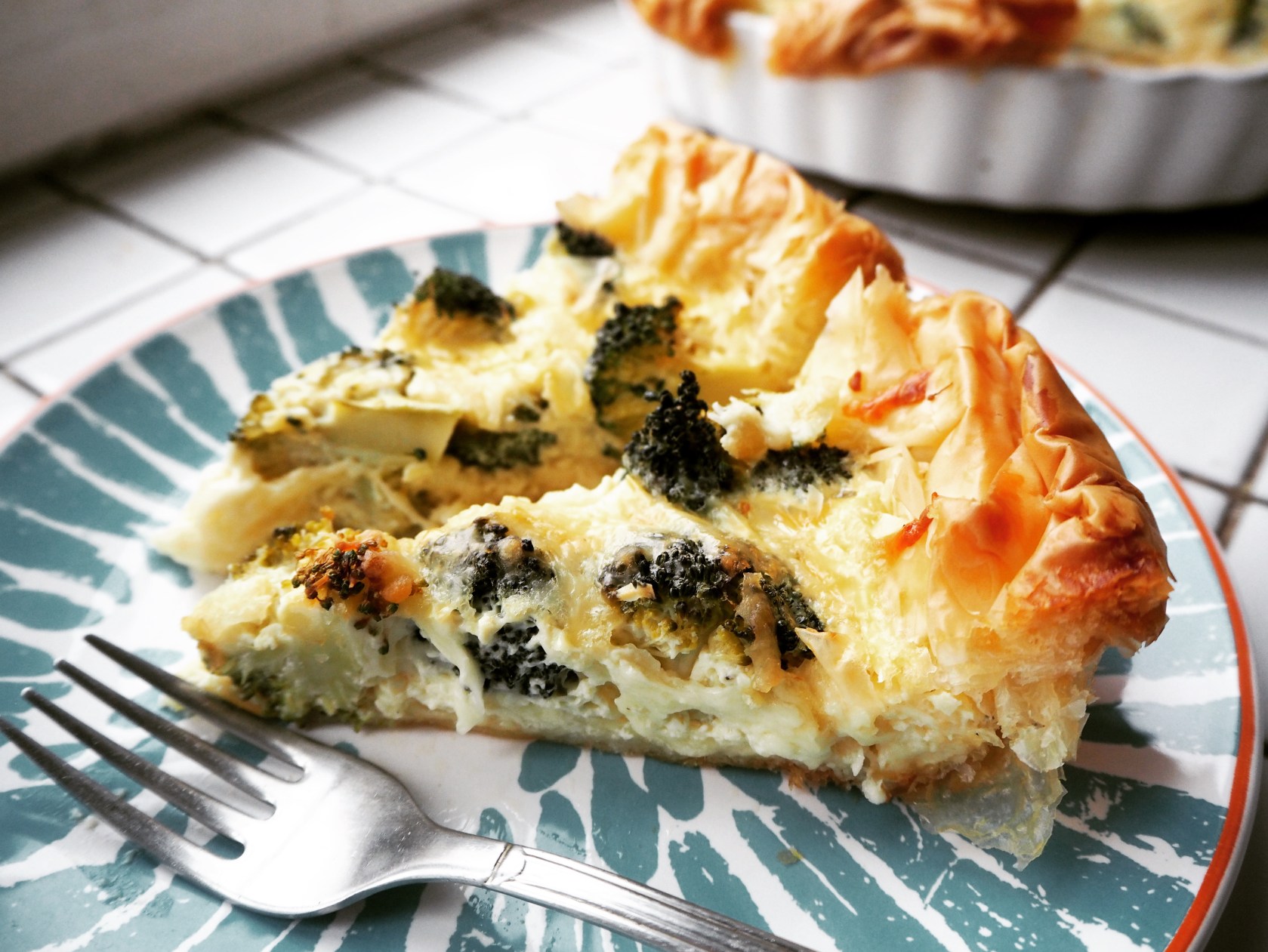 Broccoli Pie With Phyllo Crust – Crispy And Delicious | My Dear Kitchen ...