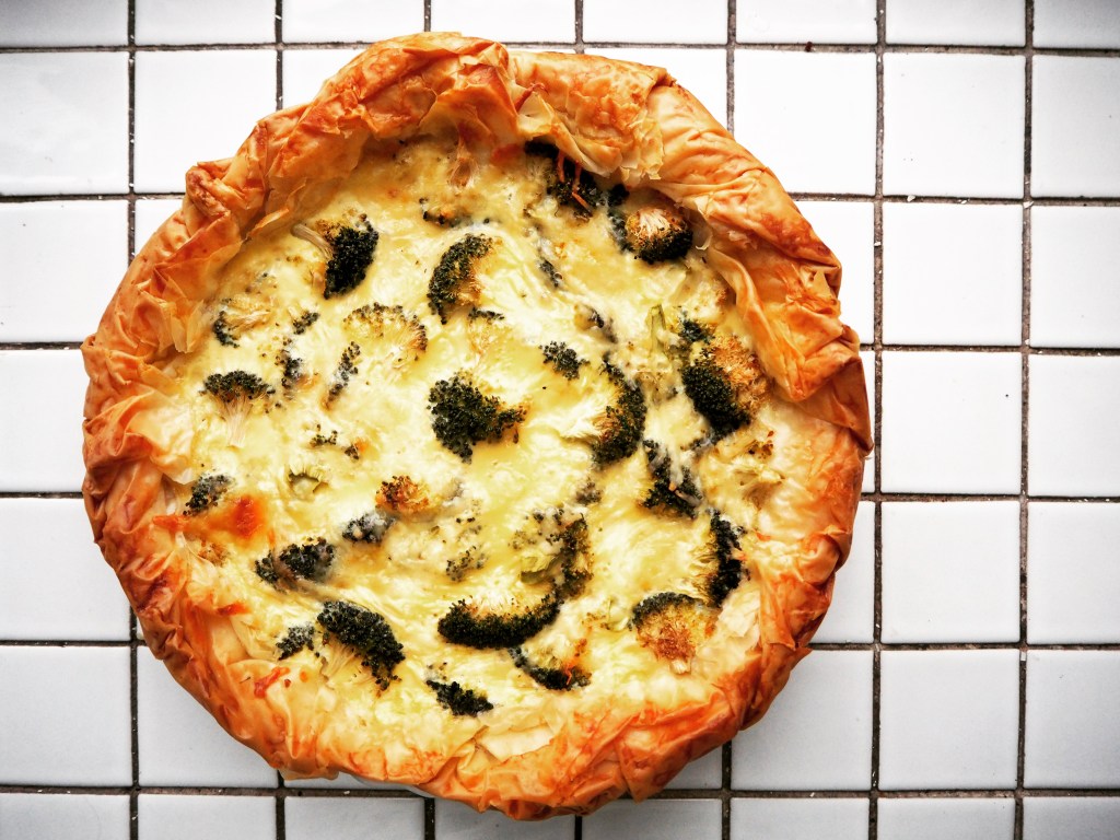 Broccoli Pie With Phyllo Crust – Crispy And Delicious | My Dear Kitchen ...