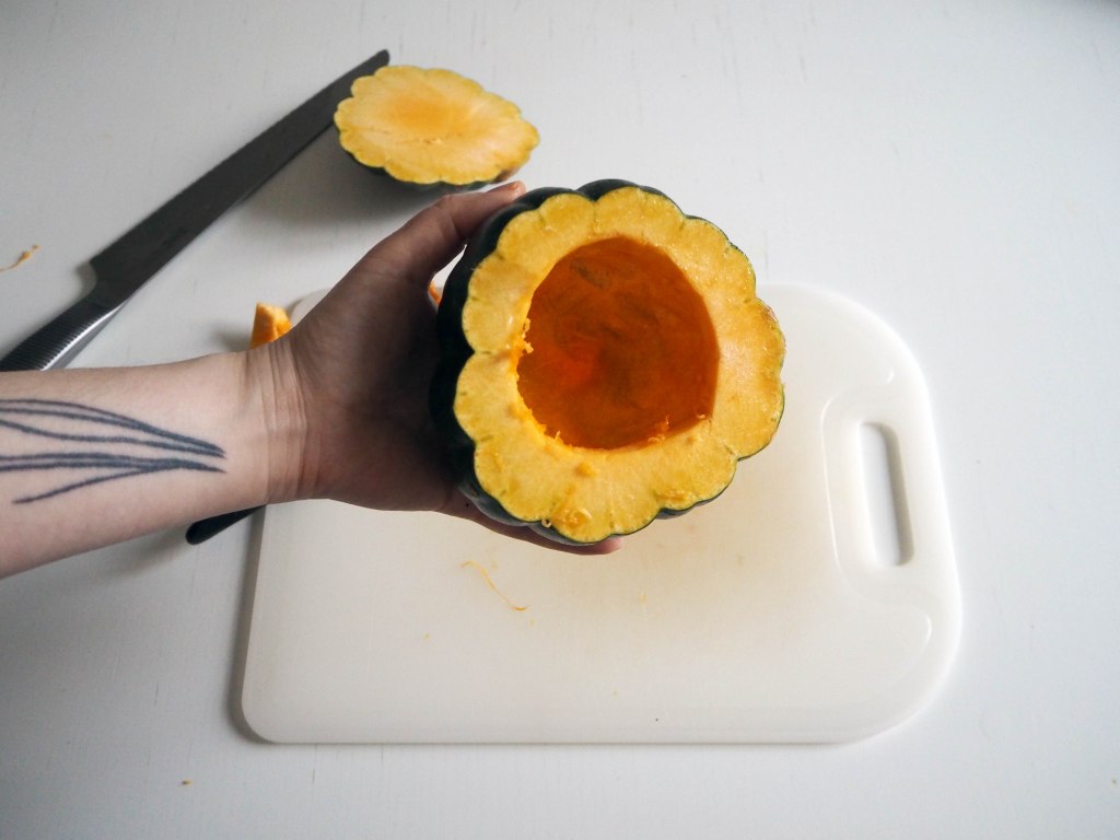 Green Hokkaido (Aka Kabocha) Squash Filled With Joy – And Aromatic ...